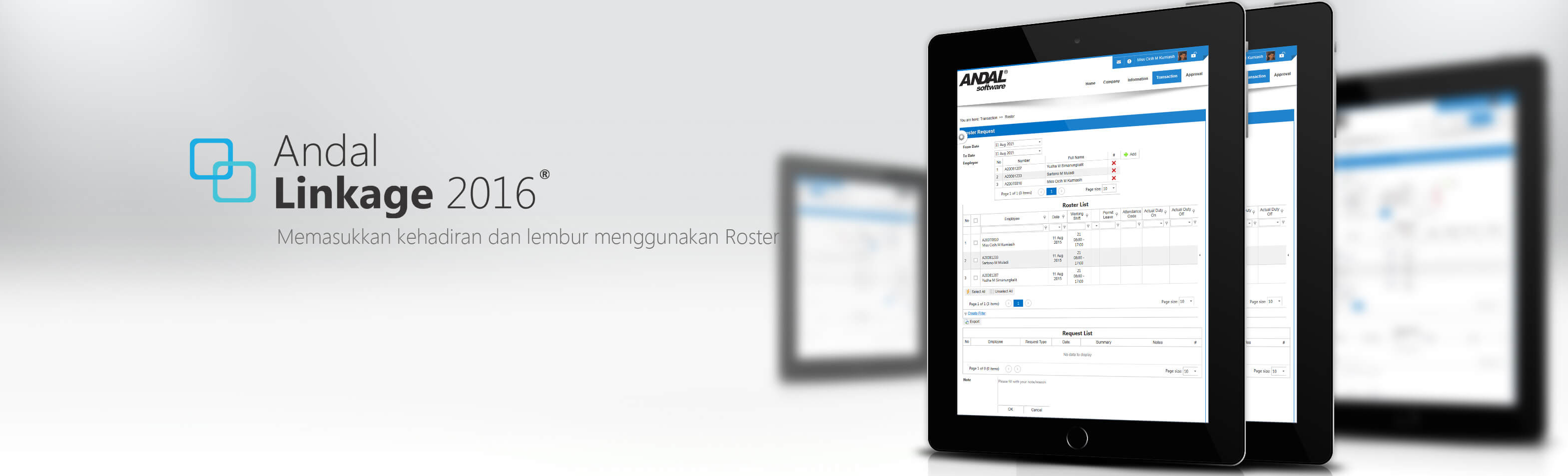 Andal Linkage 2016 > Home